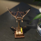 Artisan Wooden Manta Ray Automaton – CHAMELEON